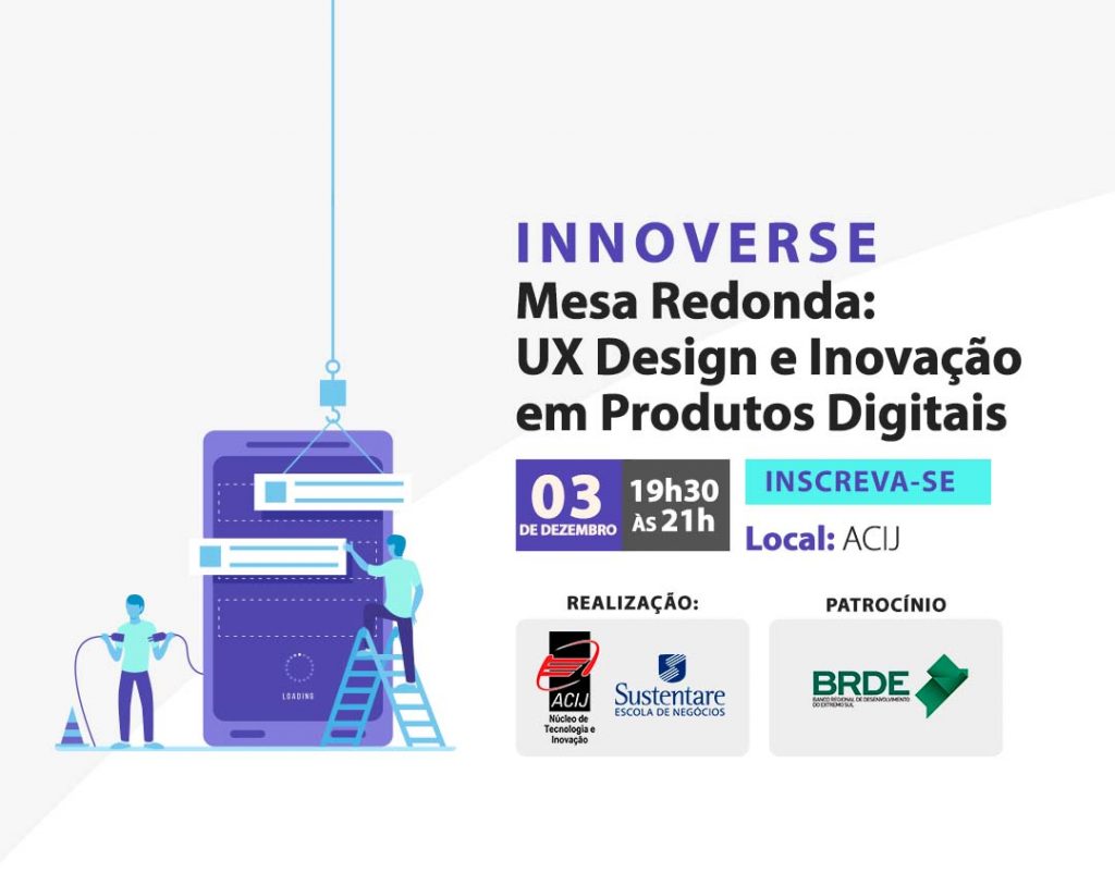 Innoverse discute produtos digitais com enfoque na experiência do usuário