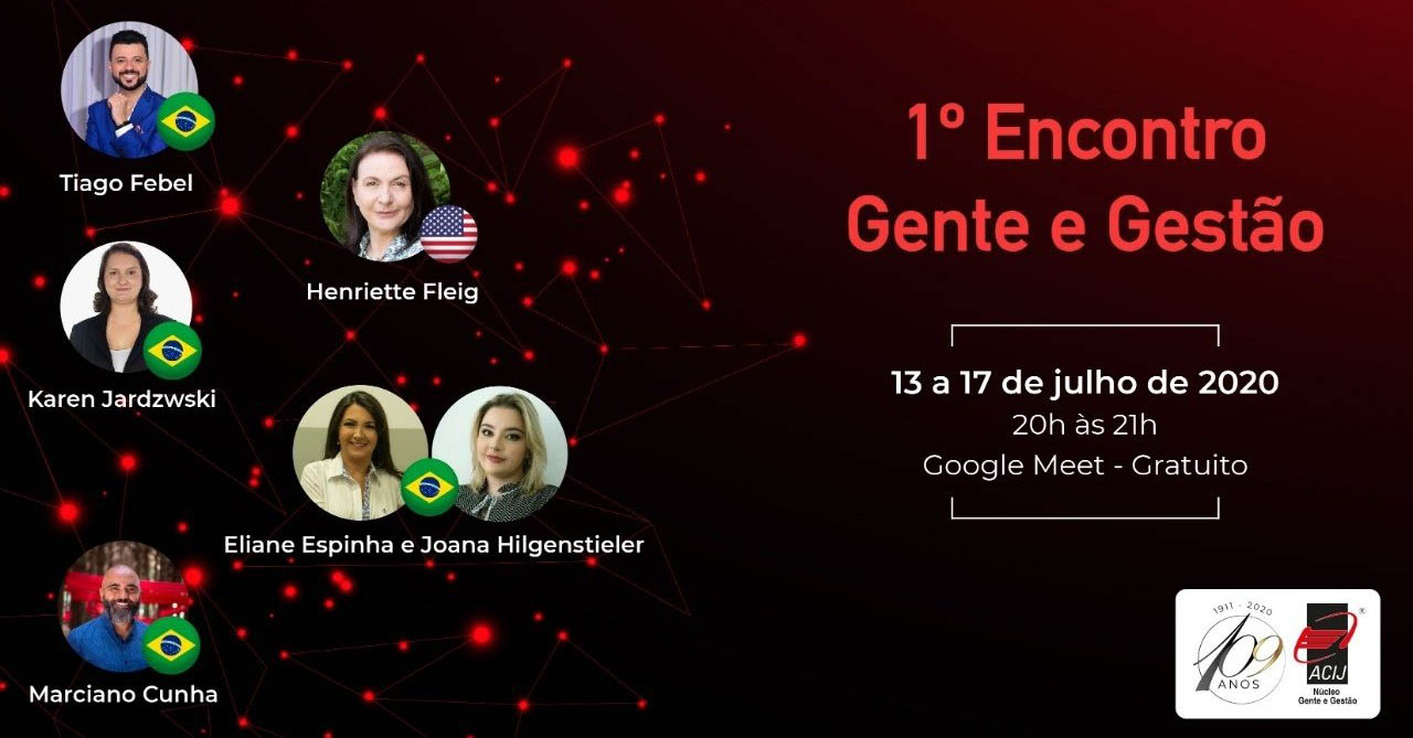 ACIJ realiza encontro online sobre gente e gestão | ACIJ