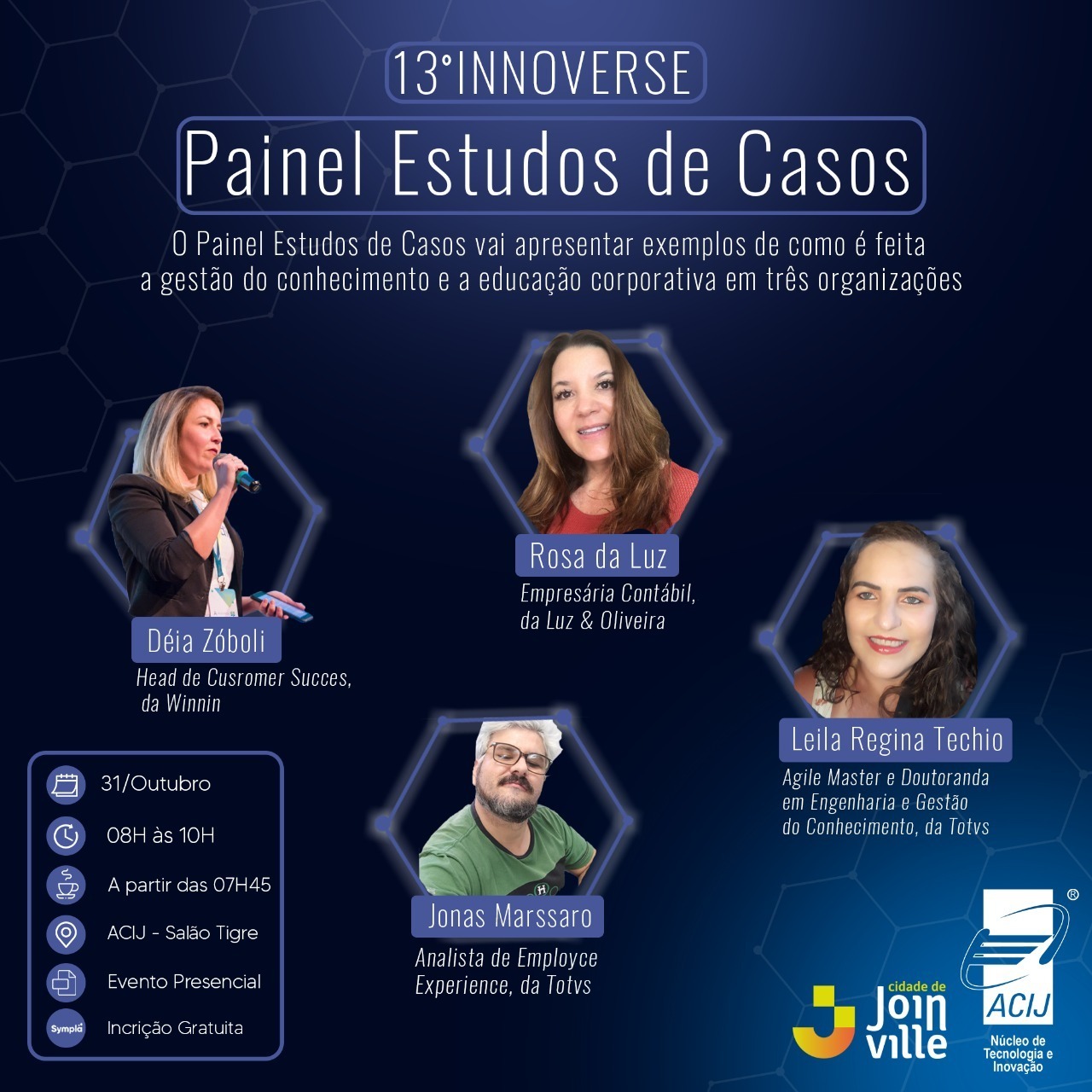 Núcleo Tecnologia e Inovação da ACIJ promove 13ª edição do Innoverse no ...