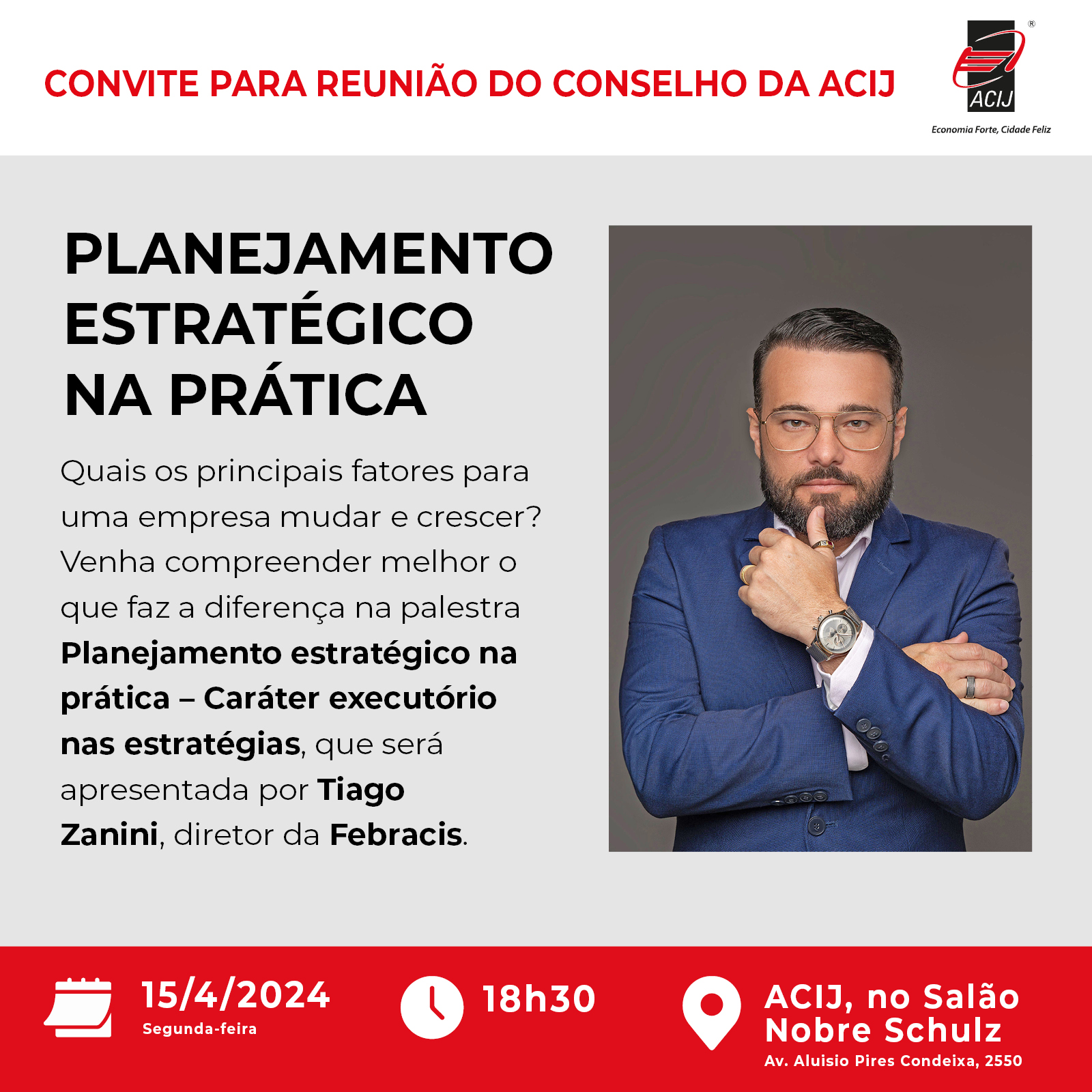 Febracis apresenta palestra sobre planejamento estratégico na Reunião ...