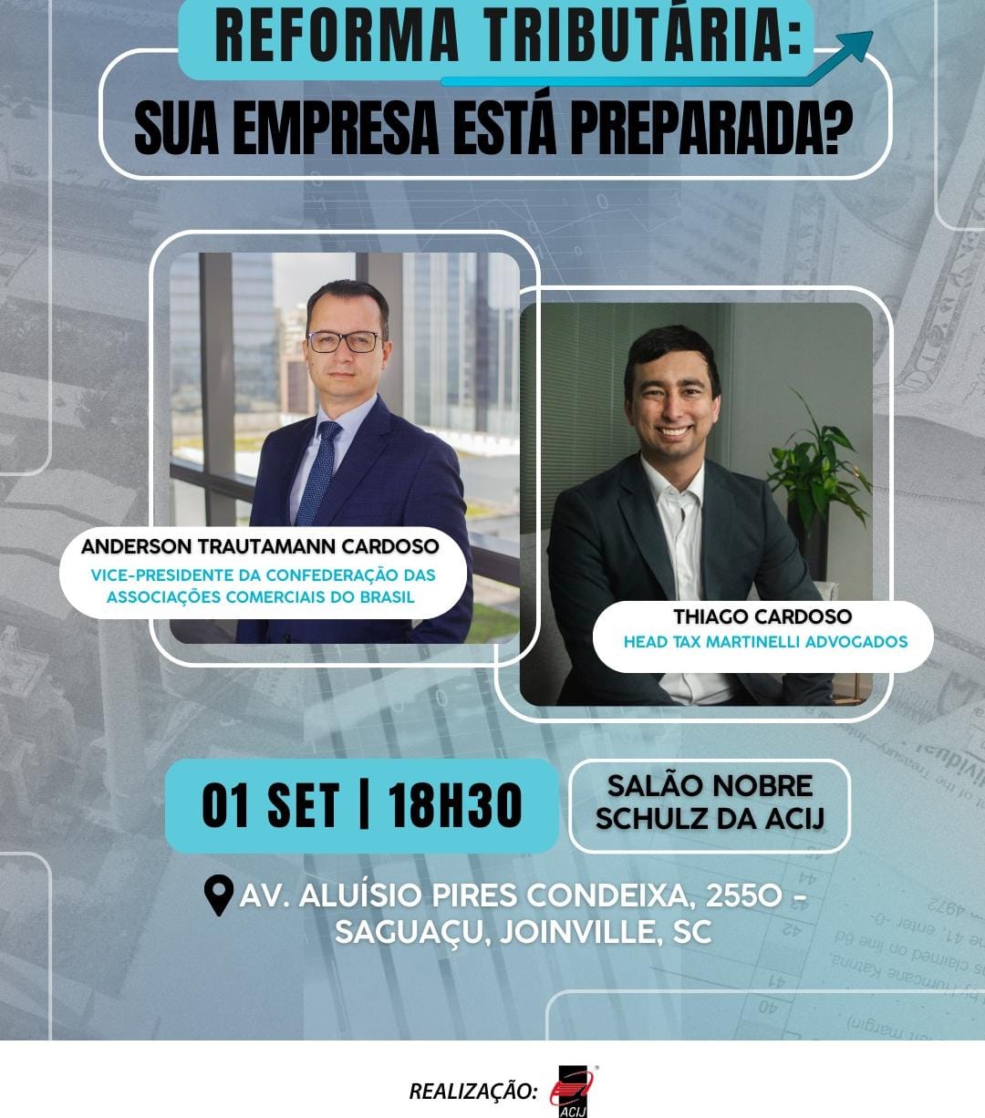 Reforma tributária: sua empresa está preparada? Reserve a data de 1º de ...